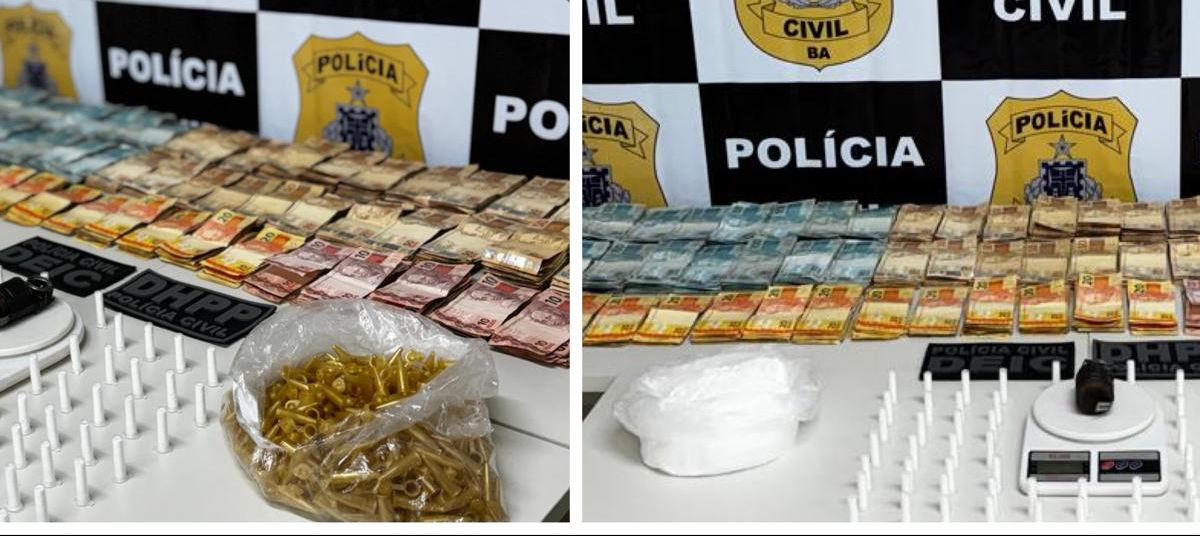 Ação Da Polícia Civil Em Tancredo Neves Apreende R 180 Mil E Um Quilo